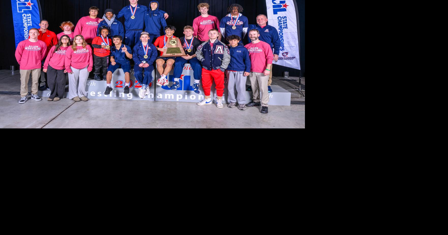 By a feather: "Total team effort" fuels Allen wrestling's dramatic 6A ...