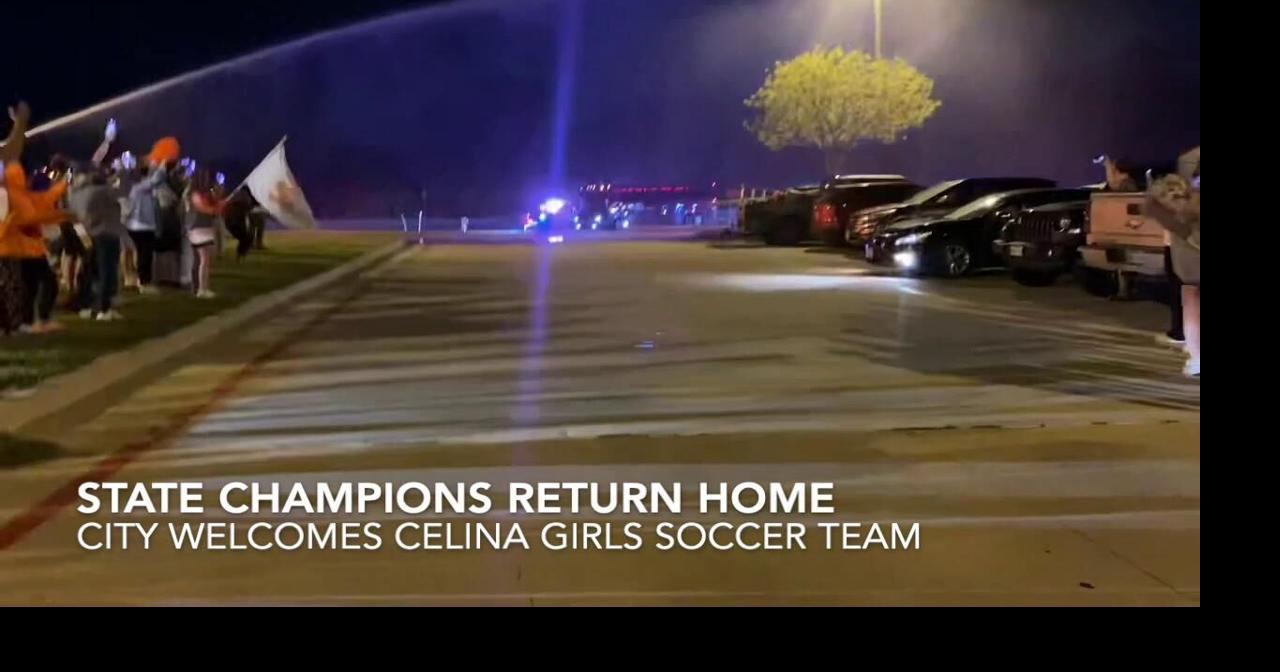 VIDEO: Celina welcomes home Class 4A state champion Lady Bobcats soccer ...