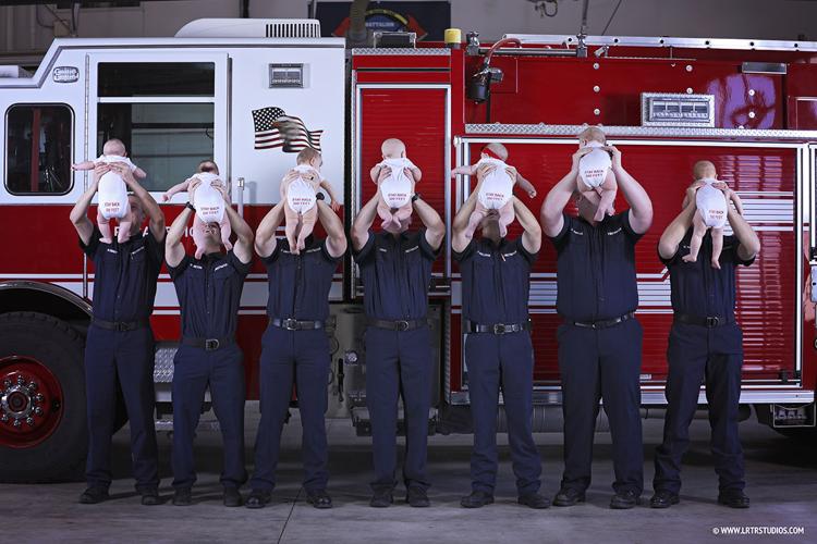 'Firehouse Babies' photo project brings fire department together ...