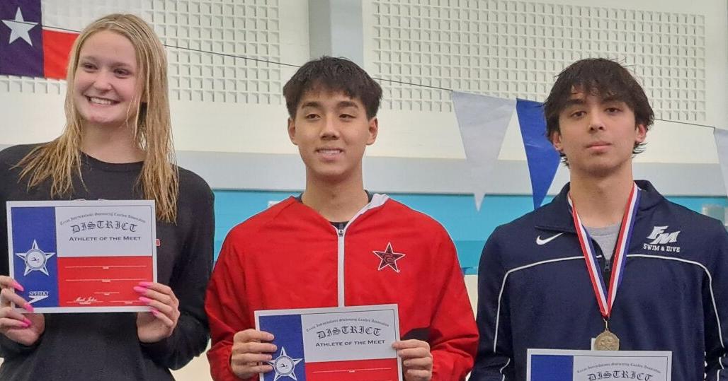 Take your marks: Flower Mound boys, girls repeat as District 6-6A swim ...