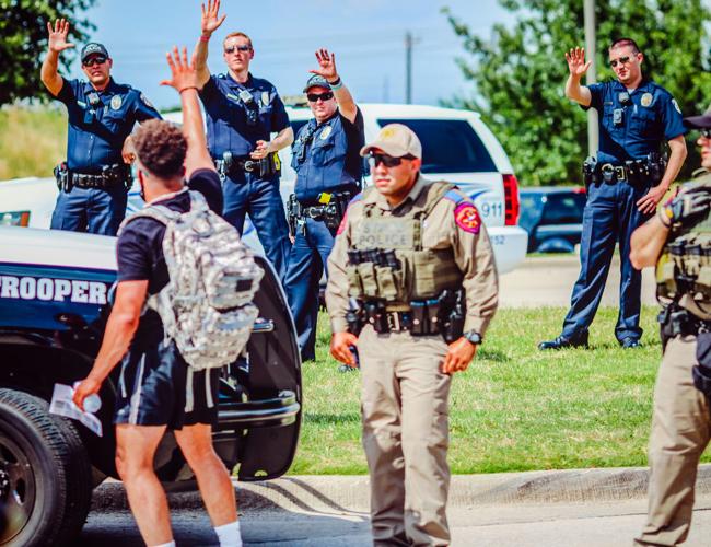 Protest photo earns community policing recognition for Frisco Police ...