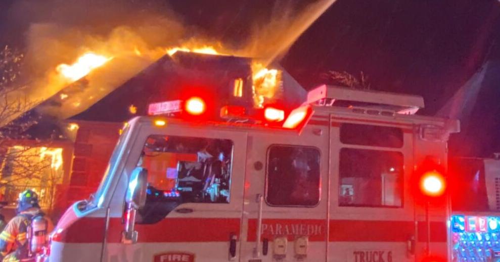 Frisco firefighters respond to house fire as winter weather hits north ...