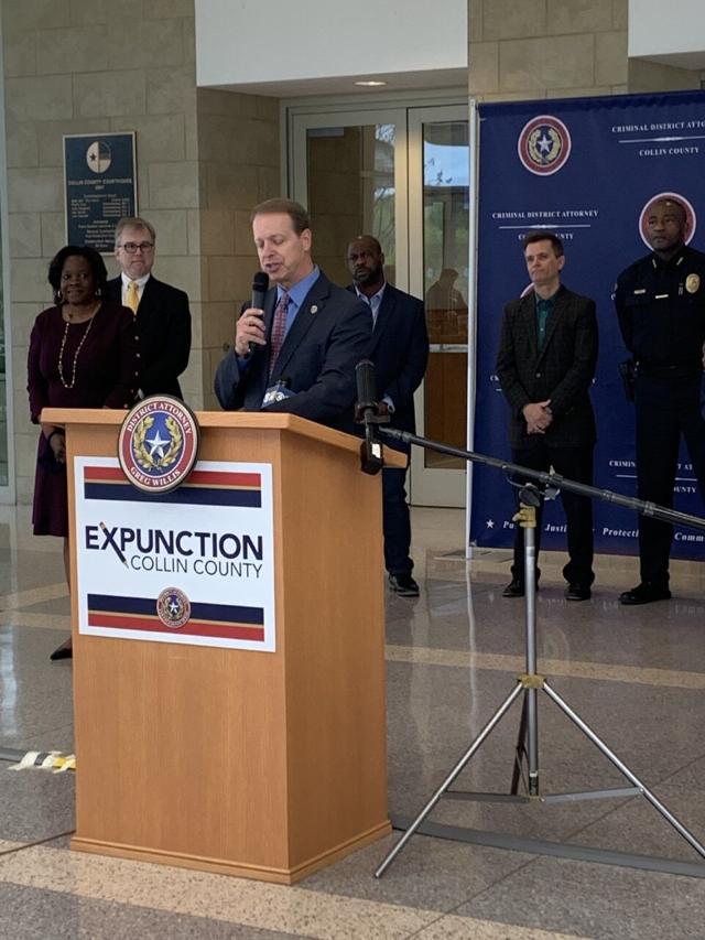 Collin County DA's Office announces criminal record expunction program ...