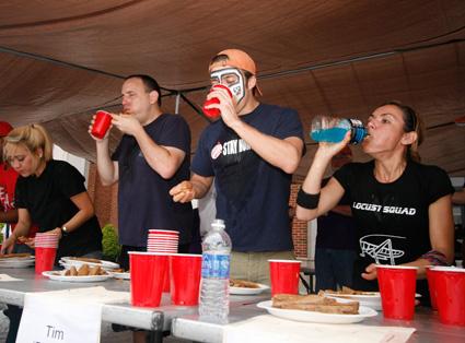 Hundreds brave weather to watch annual tamale eating contest | News ...