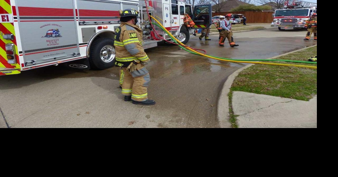 Frisco firefighters battle house fire | Frisco Enterprise | Local News ...