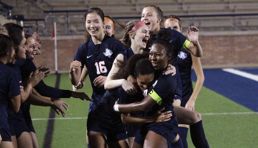 District champs!: McDonald's brace sparks Allen girls to 5-6A title ...