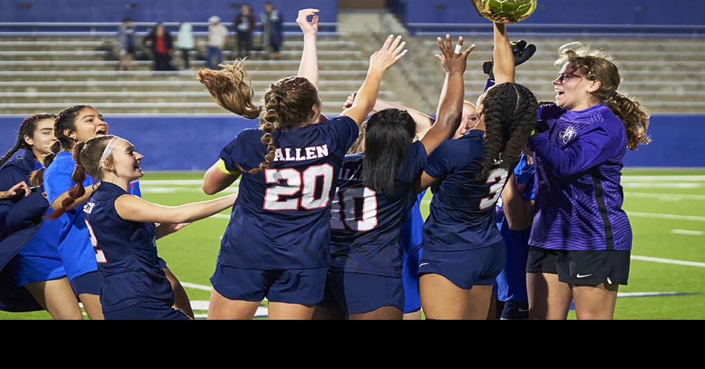 Onward and upward: Photos from Allen girls' bi-district playoff win ...