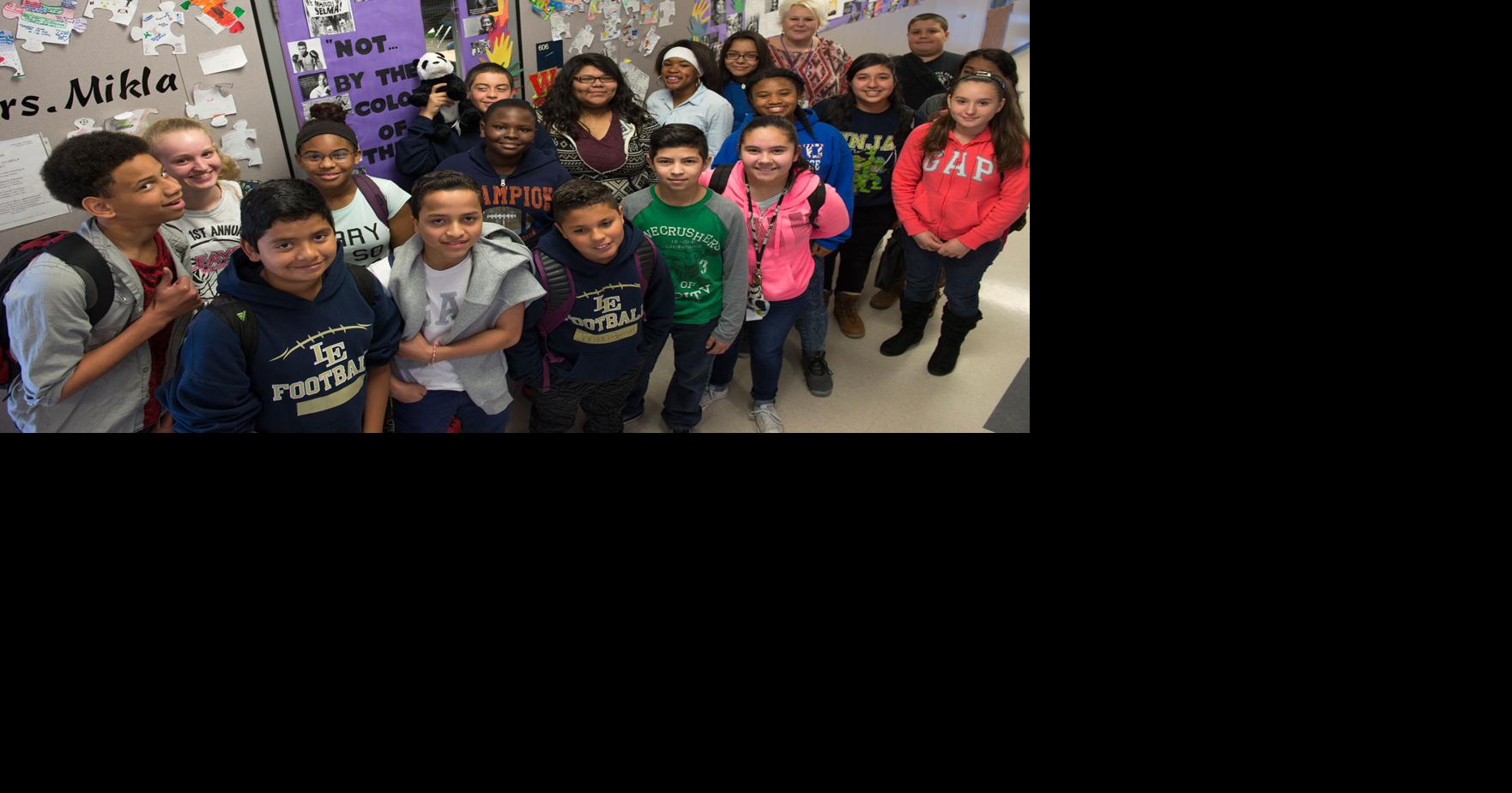 Lakeside Middle School students celebrate Black History Month by ...