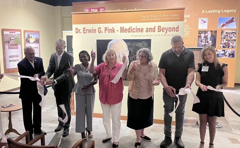 Healing History: Frisco Heritage Association honors Dr. Erwin G. Pink ...