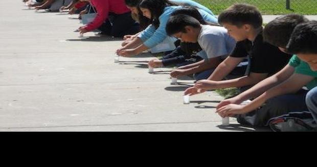 Mad Scientists' Day: Students use cow eyes, antacid and rockets to ...