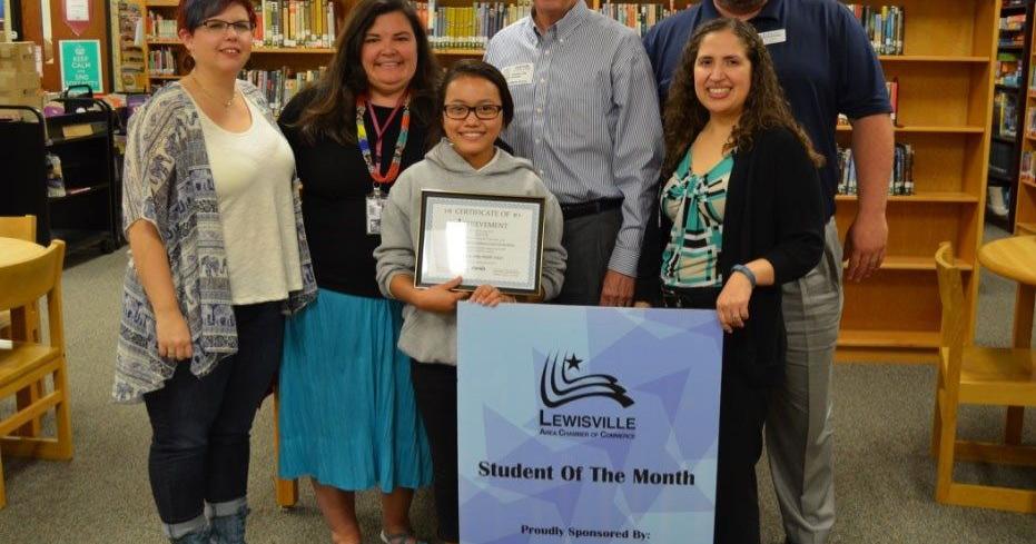 DeLay Middle School eighth grader named April student of the month ...