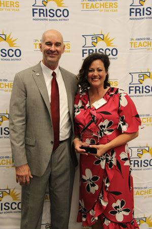 Superintendent Mike Waldrip and Misty Lewin | Frisco Enterprise News ...
