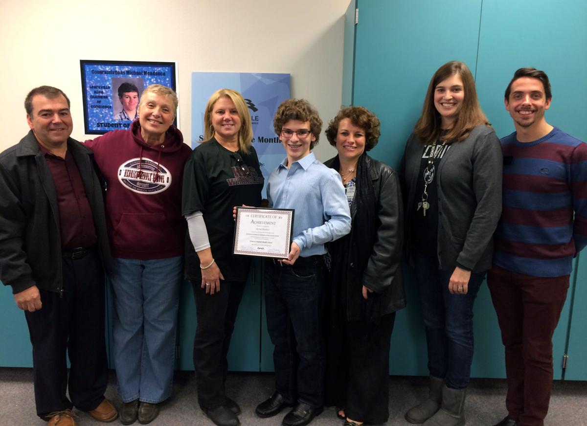 Hedrick Middle School student named chamber October student of the ...