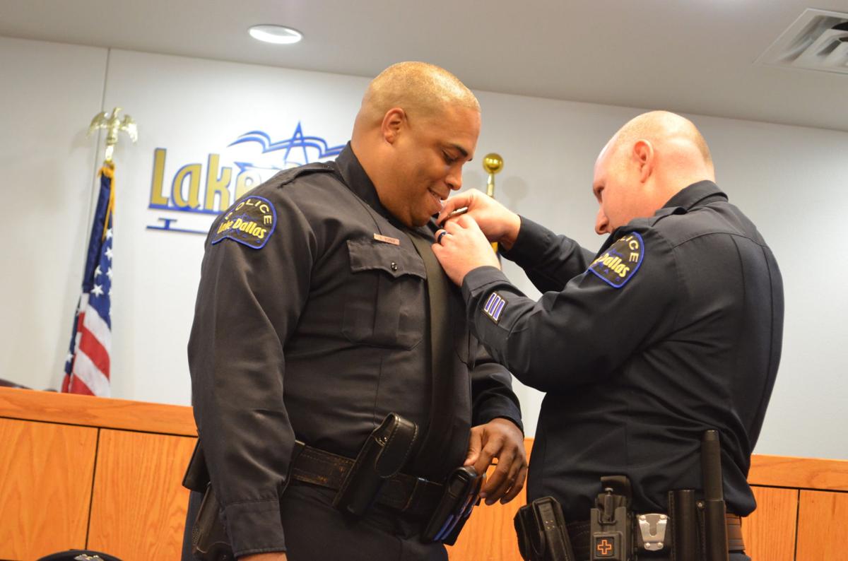 Lake Dallas Police Department debuts new badges | News | starlocalmedia.com