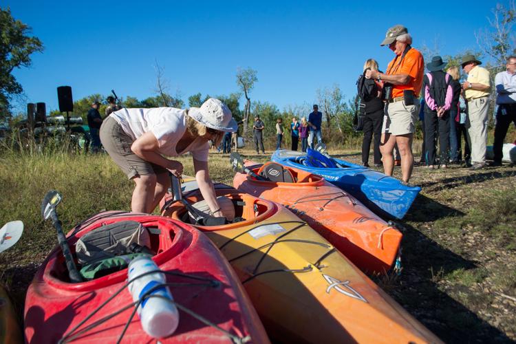 LLELA dedicates 22-mile Elm Fork Trinity River paddling trail ...