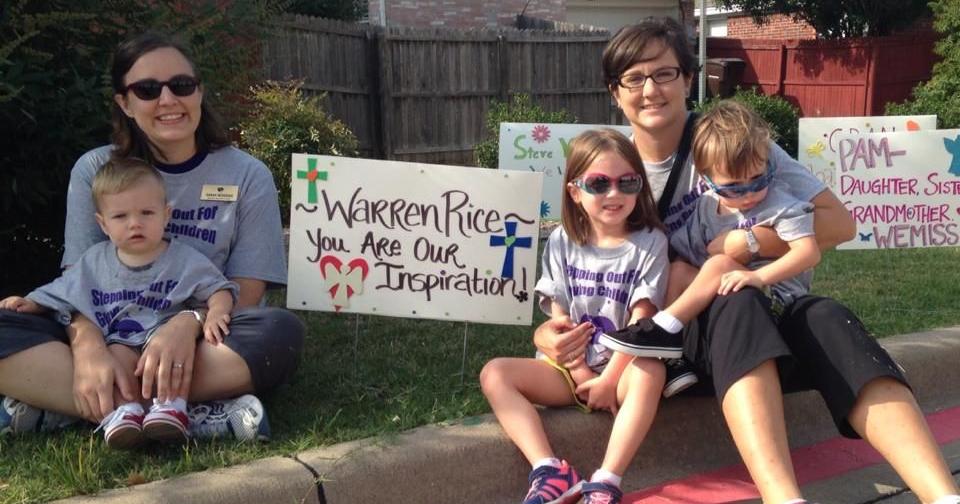 Warren’s Walk to raise money for grieving families | Plano Star Courier ...