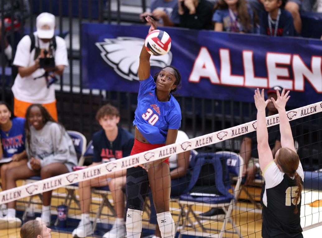 Down to the wire: Photos from Allen's 5-star volleyball showdown with ...