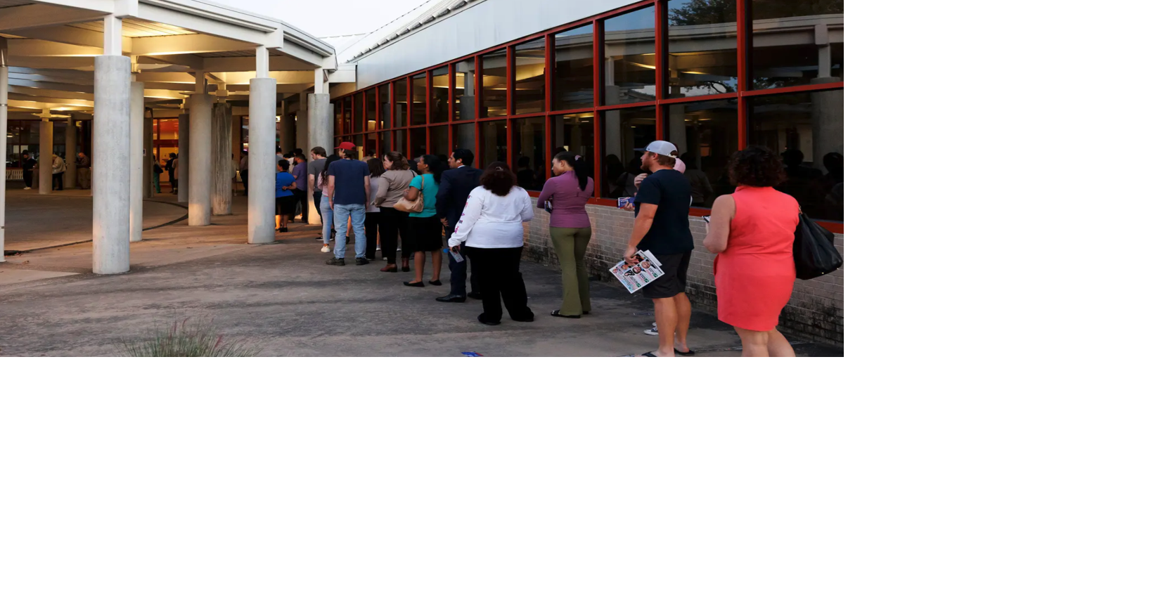 Harris County voting locations will stay open until 8 p.m., an extra ...