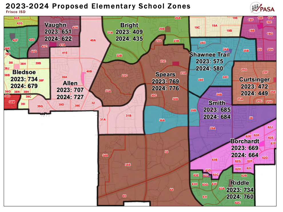 See the maps of Frisco ISD's proposed zone boundaries for 2023-24 ...
