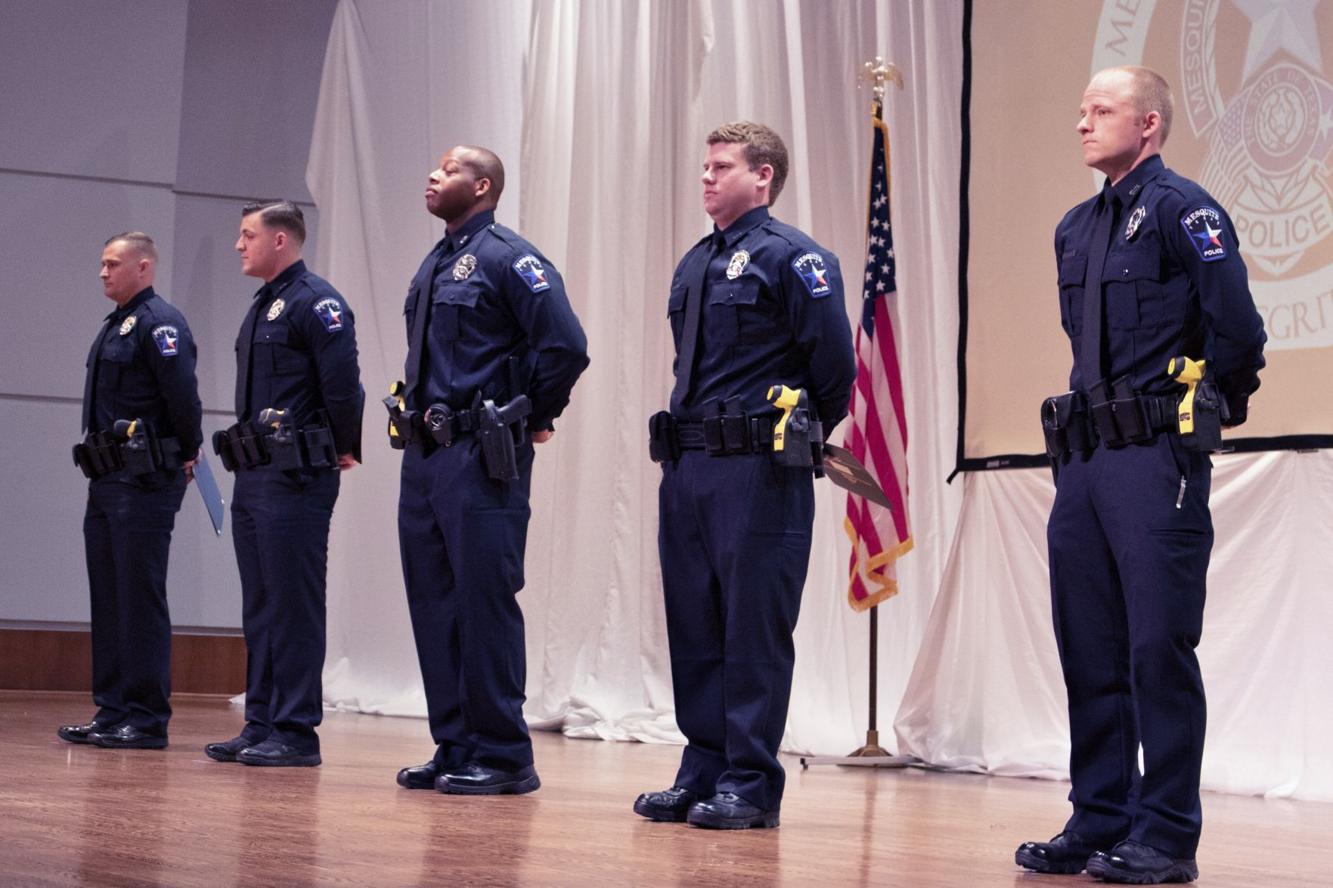 Five recruits graduate from Mesquite Police Department Academy ...