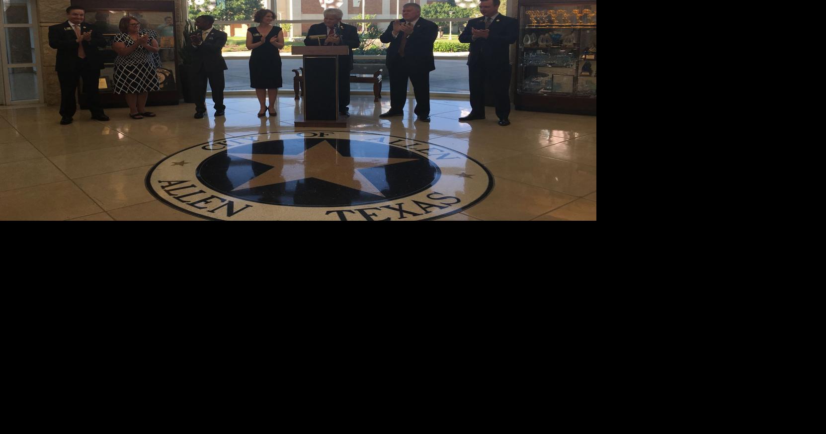 New Allen City Council introduced at reception | Allen American | Local ...