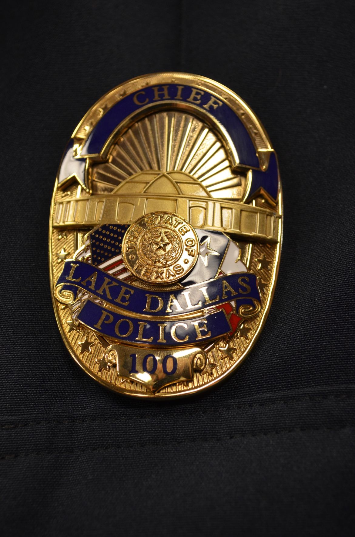 Lake Dallas Police Department debuts new badges | News | starlocalmedia.com