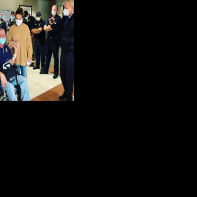 Plano Fire Chief Sam Greif returns home after COVID hospitalization ...