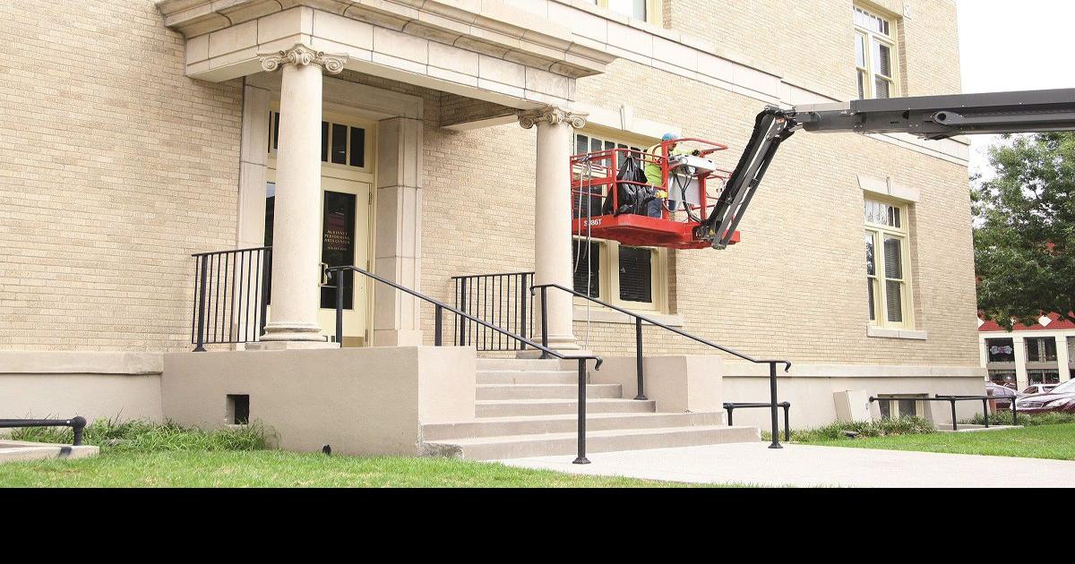 McKinney Performing Arts Center's exterior facelift underway | News ...
