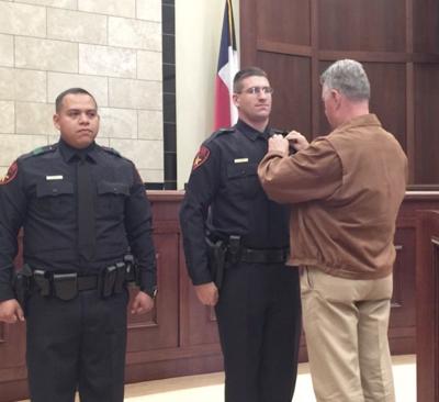 New Lewisville patrol officers sworn in | Lewisville Leader | Local ...