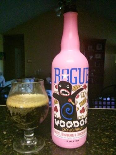 On tap: Rogue's Voodoo Doughnut Pretzel, Raspberry & Chocolate Ale ...