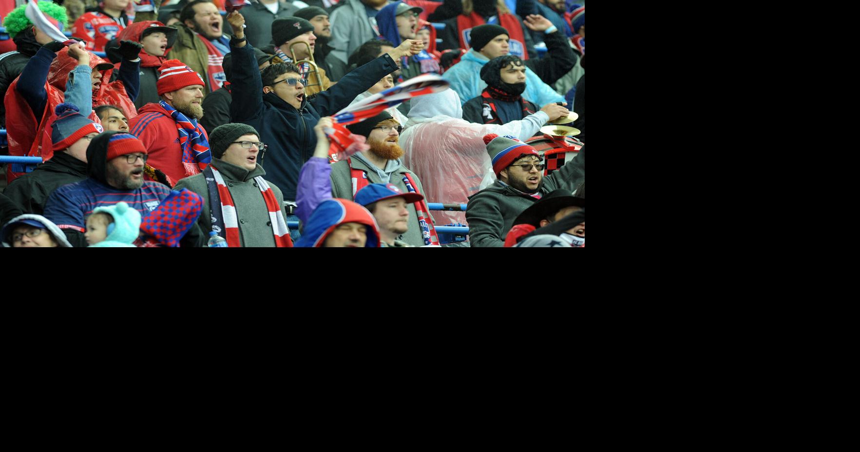 These dedicated FC Dallas fans won't let a little cold, damp weather ...