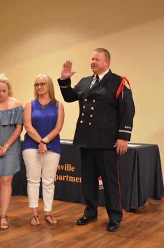 Lewisville Fire Department welcomes new firefighters, promotes driver ...