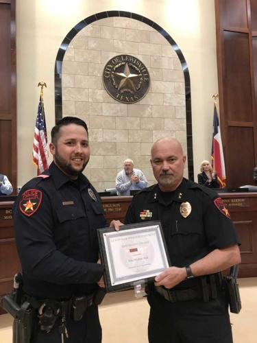 Lewisville police officers recognized courageous efforts | Lewisville ...