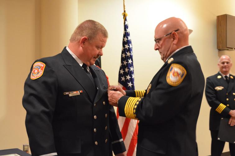 Lewisville Fire Department welcomes new firefighters, promotes driver ...