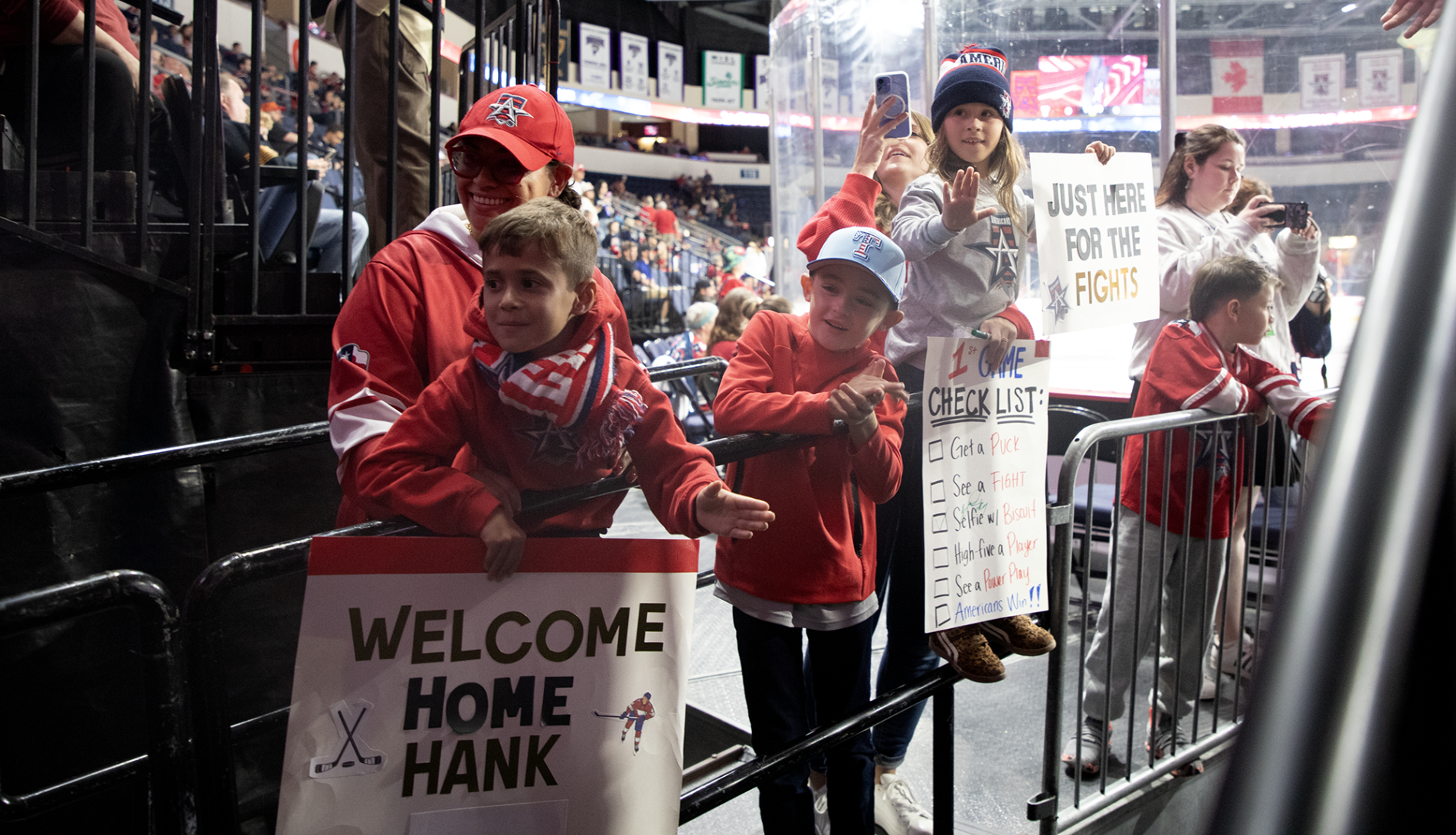 Hockey is back in Allen: Americans celebrate opening night | Allen ...