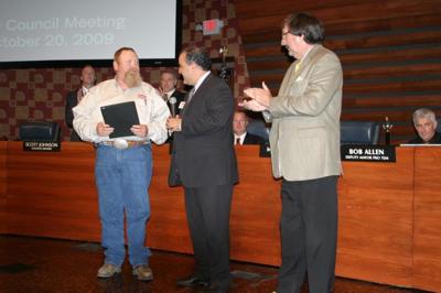 Kevin Barrow recognized for 25 years service (PHOTO) | Frisco ...