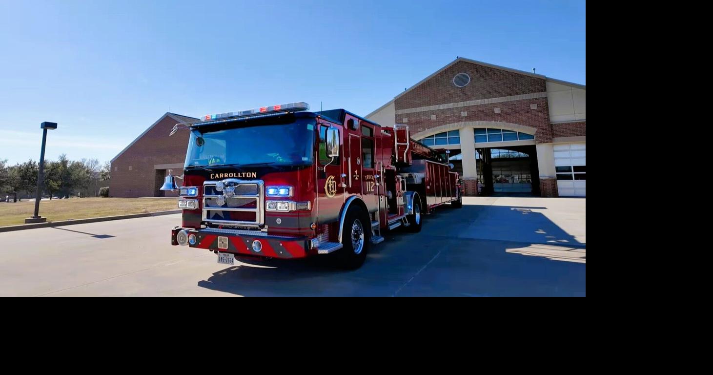 Carrollton Fire Rescue introduces high-tech tiller fire engine ...