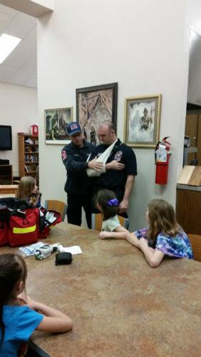 Girl Scout Troop 7667 learns safety tips during tour of Rowlett Fire ...
