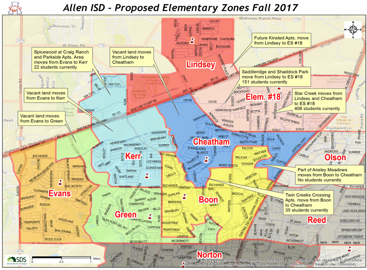 Allen ISD proposes attendance boundary changes | Allen American News ...