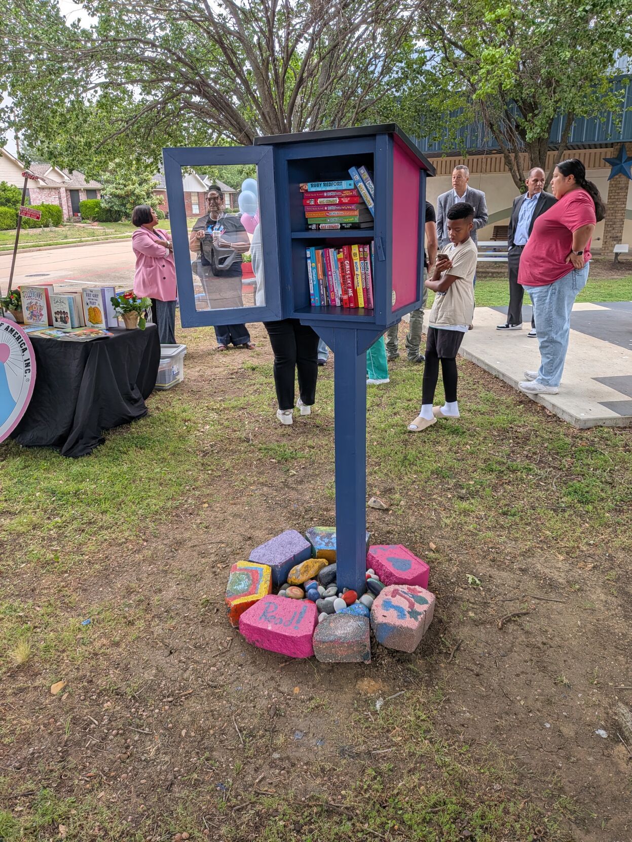 Free little library opens at Frisco boys & girls club | Frisco ...