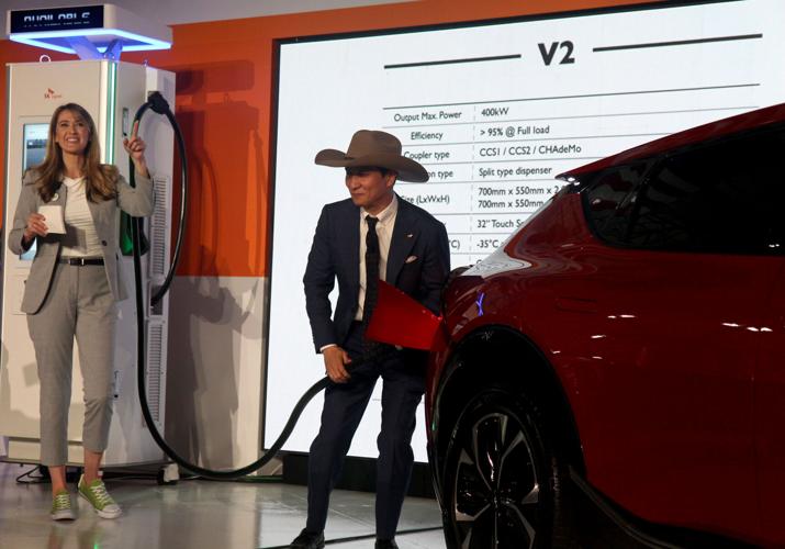 SK Signet celebrates grand opening of electric vehicle charger ...