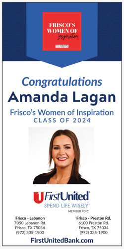 Amanda Lagan, First United Bank | | starlocalmedia.com
