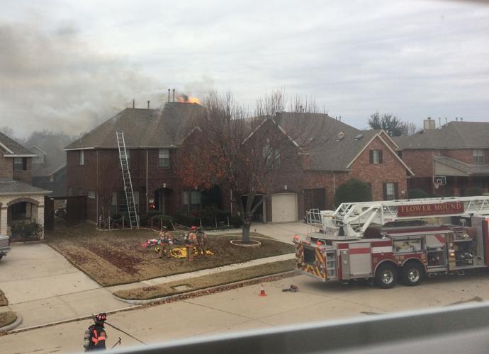 Flower Mound family displaced after two-alarm house fire | Flower Mound ...