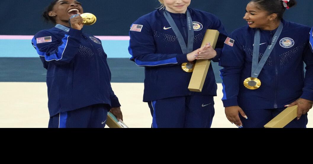 Simone Biles Drops Massive Flex After Third Gold Medal Win At Olympics ...