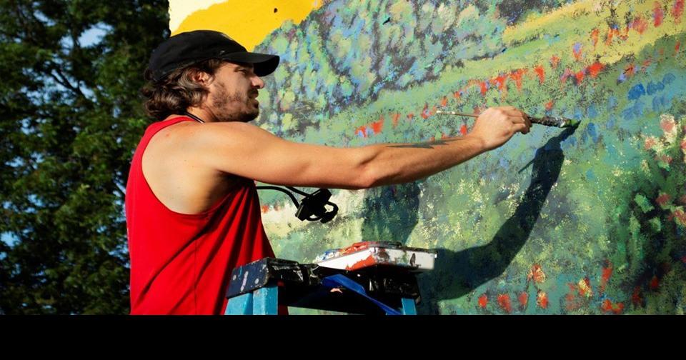 Celina artist paints with a purpose | Celina Record News ...