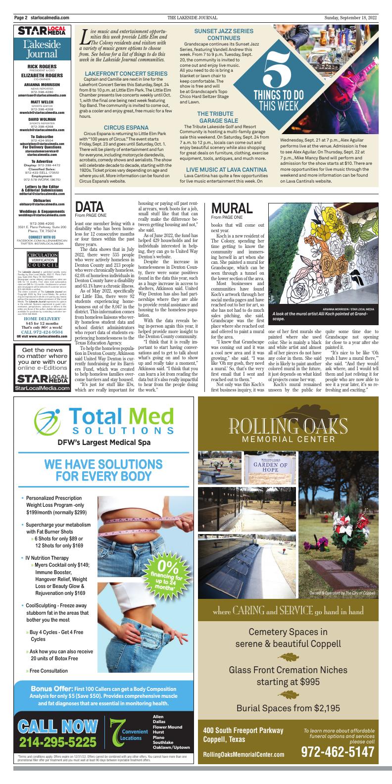 Page A02 | The Lakeside Journal | starlocalmedia.com