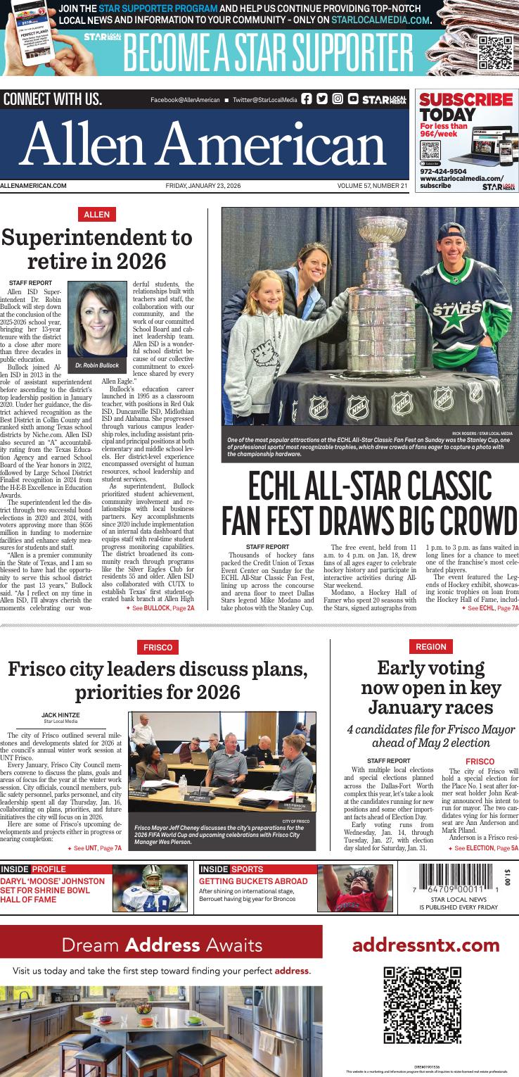 Page A01 | e-Edition | starlocalmedia.com