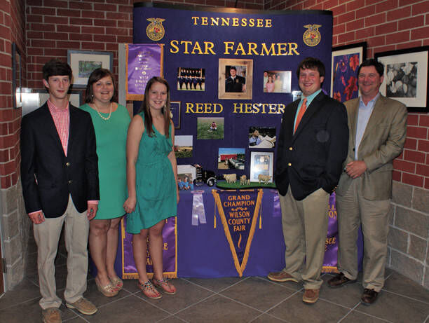 Hester chosen as 2014 FFA West Tennessee Star Farmer | News ...