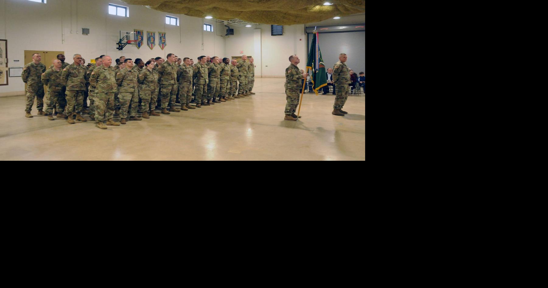 Naming and departure ceremony for 168th Military Police Battalion held ...