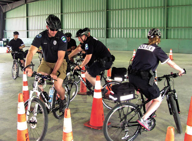 DPD holds bike-patrol certification training | News | stategazette.com